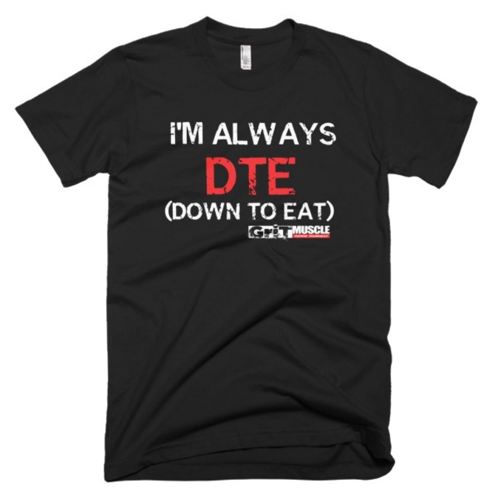 DTE Short sleeve men’s t-shirt – Grit Muscle